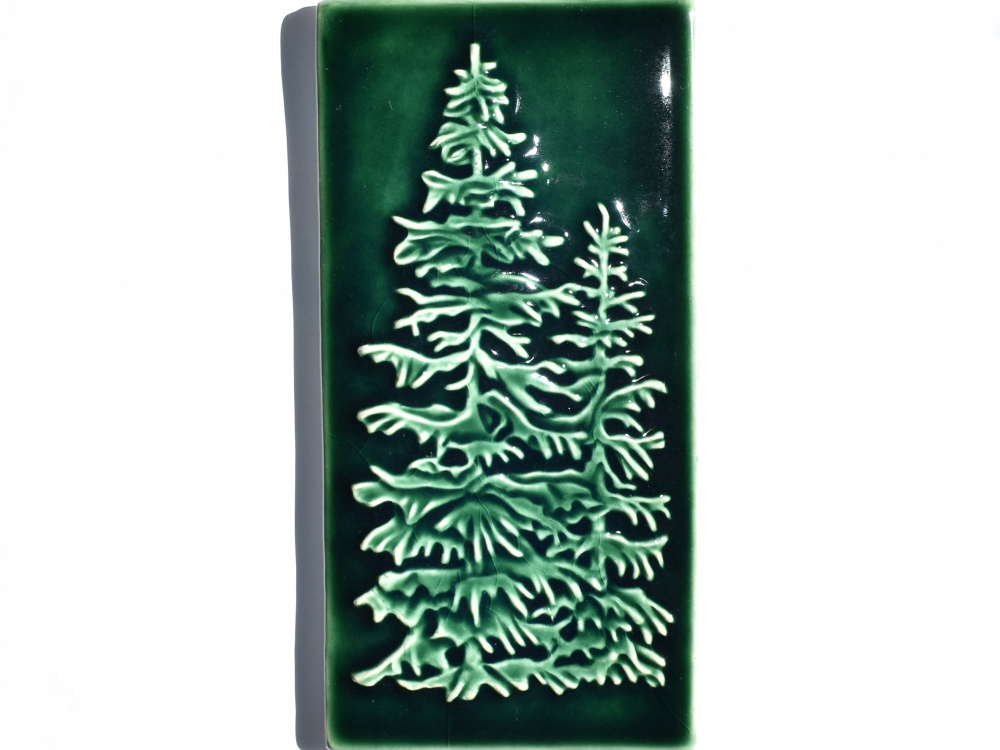 Ceramic Trees Tile | Powderhounds Tiles