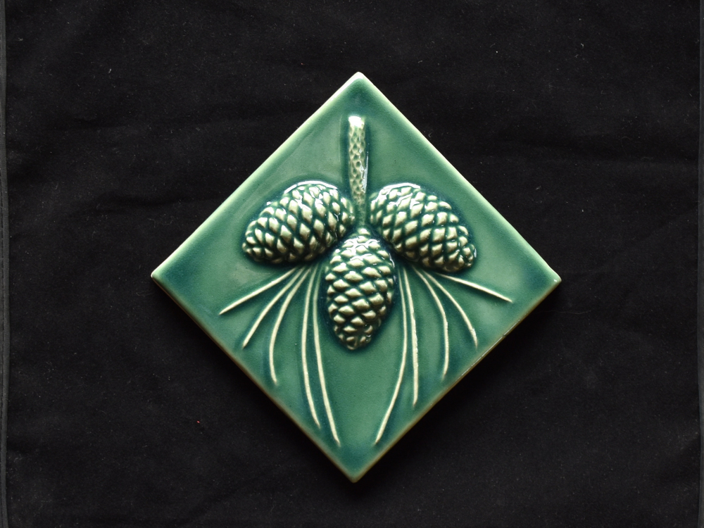 Pine Cone Tile | Powderhounds Tiles