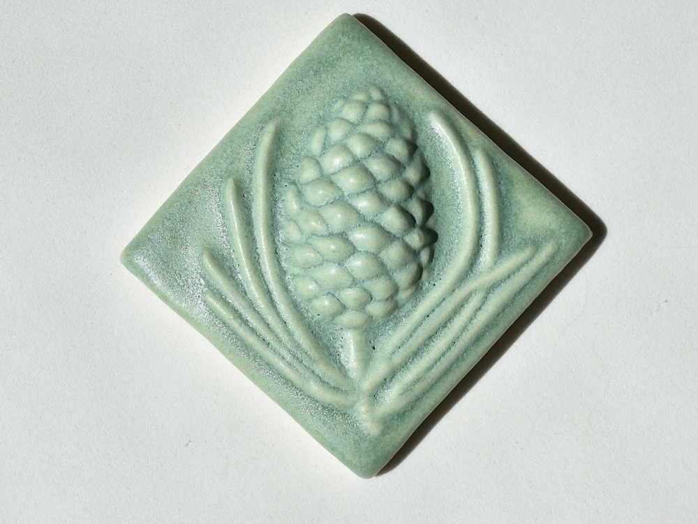Matte Green Tile(4) | Powderhounds Tiles